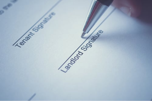 Tenant lease development assistance